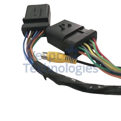 China WESPC Monitor Wire Harness 260-2193 Plug for CAT E320D E329D Excavators for sale
