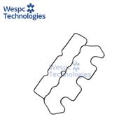 China WESPC U20996150 Rocker Box Seal for Perkins 403D-11 Engine 12cm x 8cm for sale