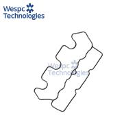 China WESPC U20996150 Rocker Box Seal for Perkins 403D-11 Engine 12cm x 8cm for sale