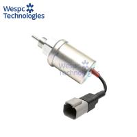 China WESPC T401132 Fuel Shut-Off Solenoid for Perkins Diesel Engines 12V Zinc-Plated Steel for sale