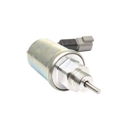 China WESPC T401132 Fuel Shut-Off Solenoid for Perkins Diesel Engines 12V Zinc-Plated Steel for sale