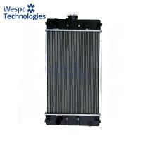 China WESPC T430490 Aluminum Alloy Radiator Plastic Water Tank for Perkins 404D Diesel Engine 12V for sale