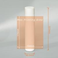 China Luxury 300ml Unique Disc Cap Bottle Matte Soft Touch Tamper Proof Packaging for sale