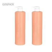 China Customization 500ml HDPE Plastic Pump Bottle Shampoo Empty Shower Gel Bottles for sale