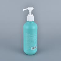 China 300ml Round HDPE Body Wash Pump Bottle With Hot Stamping Surface for sale