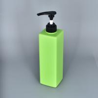 China Empty 800ml Square Shampoo Pump Bottle With Silk Screen Printing for sale