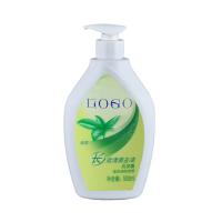 China 500ml Empty HDPE Shampoo Pump Bottle Flat Sunscreen Body Lotion Pump Bottles for sale