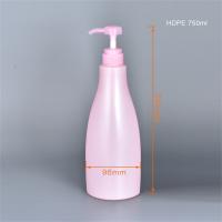 China Kitchen Cleaner Liquid Pump Bottle 750ml Pump Dispenser Bottle With Screen Printing for sale