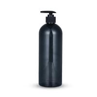 China Transparent PET Clear Shampoo Pump Bottles 750ml 25oz Customization Logo for sale