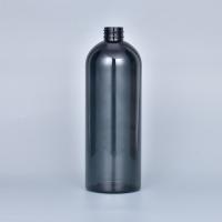 China Transparent PET Clear Shampoo Pump Bottles 750ml 25oz Customization Logo for sale