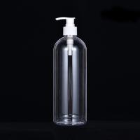 China 750ml Clear Bullet Plastic Hand Soap Pump Bottles Easy To Dispense OEM for sale