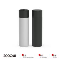 China Cylinder Shape 200ml Squeeze HDPE Plastic Shampoo And Conditioner Bottles Custom Logo for sale