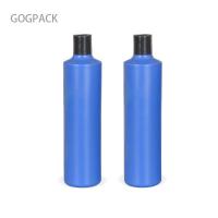 China Screen Printing Disc Cap Bottle 375ml HDPE Plastic Shampoo Bottles for sale