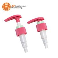 China 2.0cc Red Plastic Treatment Pump Cosmetic Dispenser Pump  Customization for sale