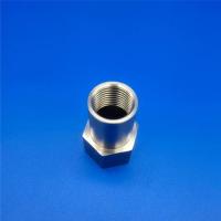 China L6 L18 Hydraulic Stainless Steel Hex Nipples Brass Hose Metric Straight Thread Fittings for sale
