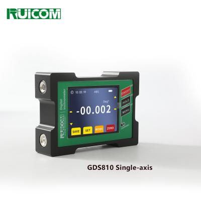 China GDS810 Digital Single Axis Inclinometer High Precision For Architectural Surveying for sale