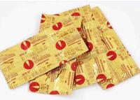 China Double Soft Aluminum Foil OP / AL / PE Composite Strip Blister Packaging Materials for sale