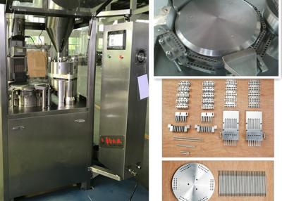 China Customized Pellet  Automatic Capsule Filling Machine Programmable Controlled for sale