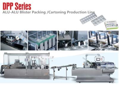 China CE Automatic Alu Alu Blister Carton Packing Machine Line  for Capsule , Pill , Tablet Package for sale