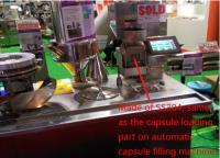 China Powder / Pellet Semi Auto Capsule Filling Machine , Industrial Filling Equipment for sale