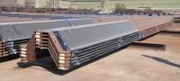 China Hot Rolled U Type Steel Sheet Pile 400x100x10.5mm Type 2  For Construction for sale