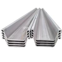 China Carbon Steel Sheet Piles Hot Rolled Of FRP Sheet Piling for sale