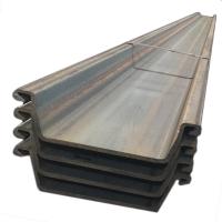 China Cold Rolled U Steel Sheet Pile Decoiling 6m 12m By Theoretical Weight for sale