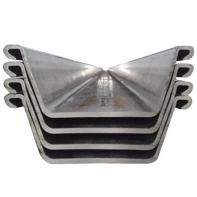 China 15.5mm Thickness Sheet Steel Pile Non-Alloy U Channel Hot Rolled for sale
