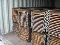 China Hot Rolled Steel Sheet Piles Az Z Type 6m 12m Carbon Steel Channel for sale