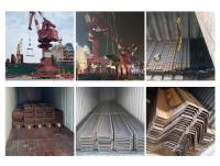 China Z Type Sheet Pile Philippines Cold Rolled Bending Welding 12m, for sale