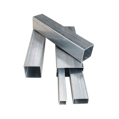 China Pre Galvanized Square Steel Tube Light Zinc Coating 40-120g for sale
