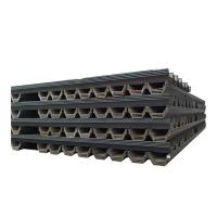 China Customized Length Steel Sheet Pile Retaining Walls For Projects for sale