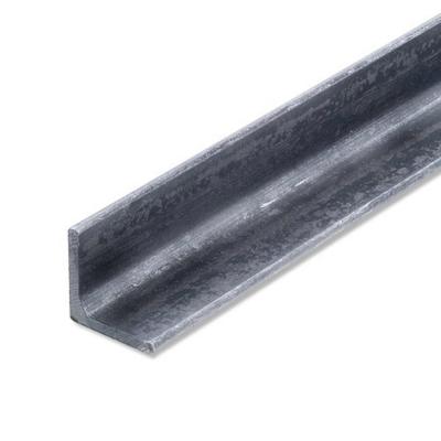 China Hot Rolled Unpolished  AISI ASTM A36 Angle A100 Wear Resistance 304 Metal Right Angle Trim For Construction 50x50x6mm for sale