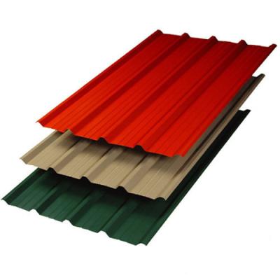 China SPCC Galvanised Corrugated Metal Roofing Sheets ASTM 0.12-4.0mm for sale