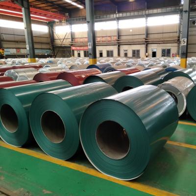 China Metal Prepainted Galvanized Steel Coils 0.21mm Color Coated for sale