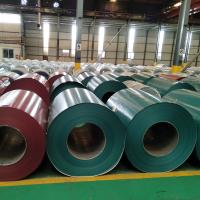 China AISI ASTM Prepainted Galvanized Steel Coils DX51D DX52D DX53D for sale