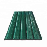 China Galvanized Metal Corrugated Sheet Hot Rolled For Roofing 1500 Mm for sale