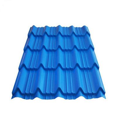 China Zinc Galvanized PPGL Roofing Sheet Corrugated Plate 1250mm For Prefab House for sale