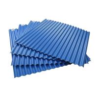 China Colors SGCC Corrugated Roofing Sheets Galvanized HDP With 0.22mm for sale
