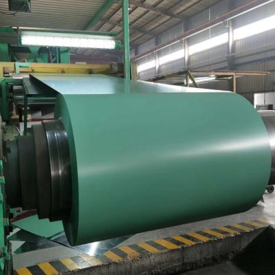 China DX51D 0.3mm PPGL Steel Coil Hot Dipped Color Coated 50mm Width for sale