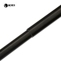 China Mode Premium Collection Extendable Curtain Rod Set With Exquisite Finials With 48 To 120 Inch Black Color for sale