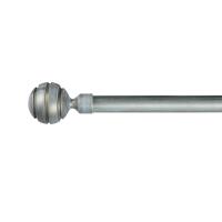 China 0.6mm Thickness Iron Curtain Rod Arabic Muslim Finial Style with curtain rod accessories for sale