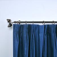 China Durable Hardware Iron Curtain Rod Set Simple Style Curtain Pole Home Decor Curtain Rods for sale