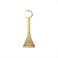 China Hollow Carved Pipe Curtain Rods Metal Material For Living Room for sale