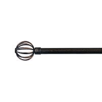 China Wall Mounted Pipe Curtain Rods With Single Bracket Home Decor for sale