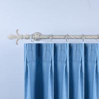 China Aluminum Alloy Curtain Rod Set Accessories Single Curtain Bracket For Indoor Window Decor for sale