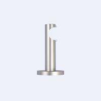 China Matte Nickel Ribbed Ball Finial 25mm Pipe Curtain Rods For Window Decoration for sale