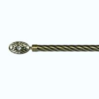 China multicolor Iron Pipe Curtain Rods  Muslim Finial Style with diamonds for sale