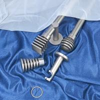 China 25mm Diameter Color SN Multi head shape Pipe Curtain Rods Single Bracket for sale