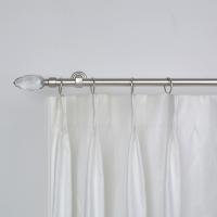 China Matt Nickel Pipe Curtain Rods 22mm For Living Room Decoration for sale